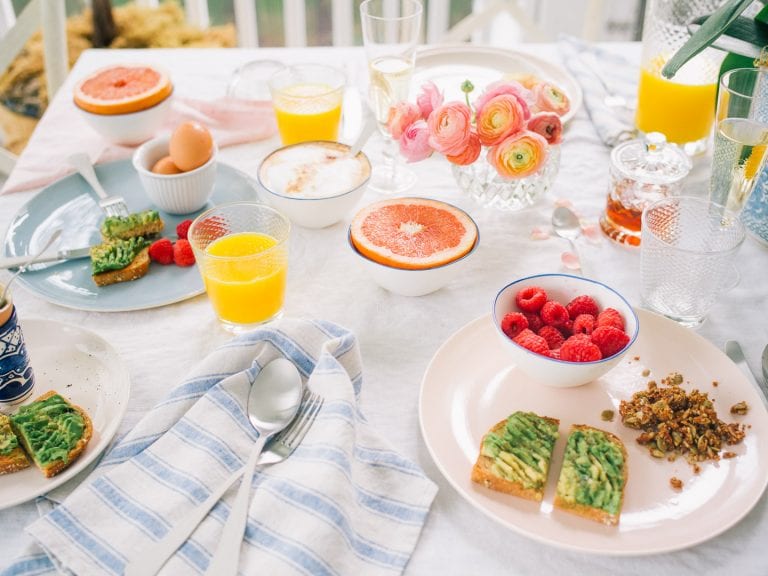 Pastel Brunch Table - Lucy Cuneo