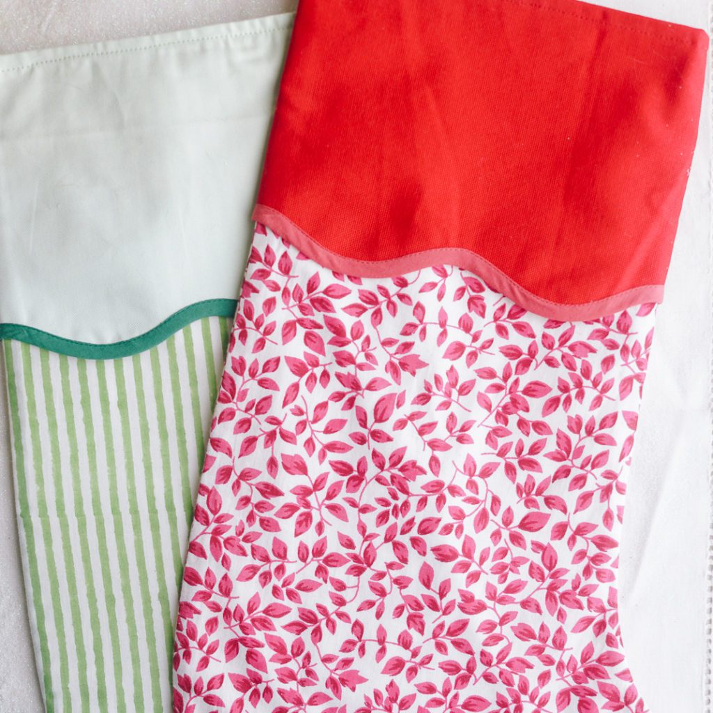 Block Print Stockings! - Lucy Cuneo